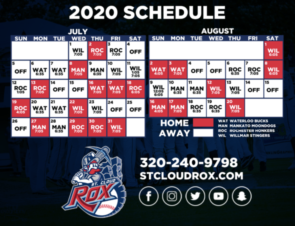 St. Cloud Rox Announce Plans For 2020 Season - KVSC 88.1 FM