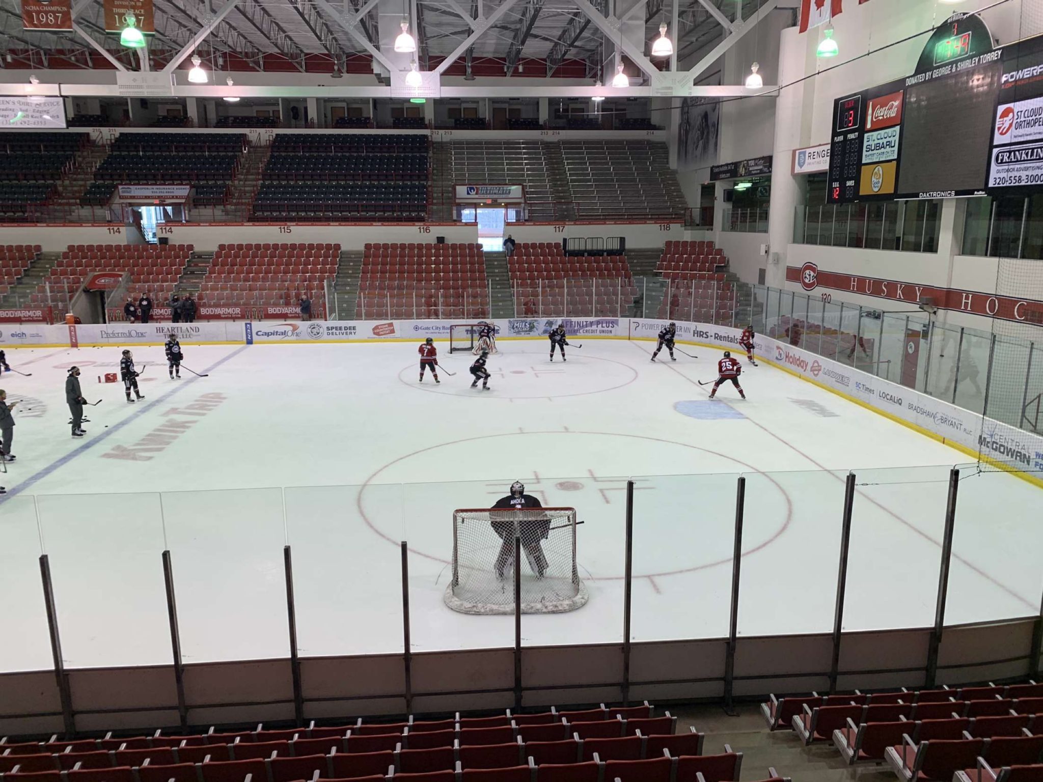 Covid Cup Preps Huskies For Puck Drop Of Season - KVSC 88.1 FM