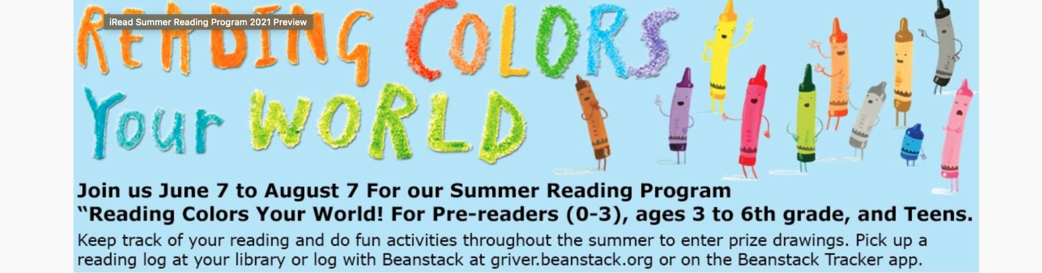 'Reading Colors Your World' with St. Cloud Library - KVSC 88.1 FM