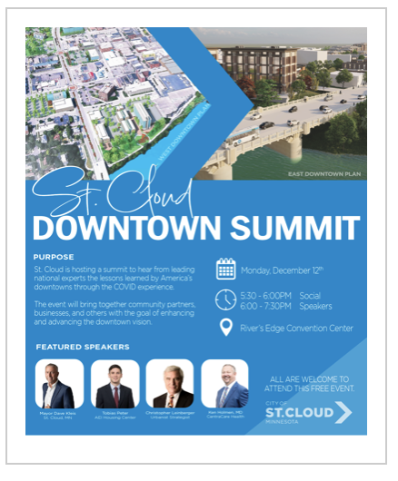 St. Cloud Hosting Summit on the Vision for Its Downtown - KVSC 88.1 FM