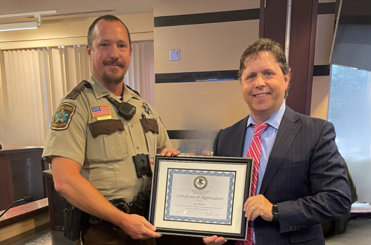 Stearns County Deputy Receives Recognition from U.S. Attorney's Office ...