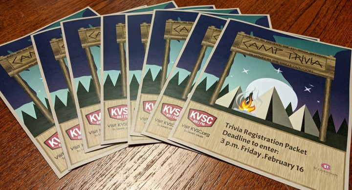 Camp Trivia Team Registration Is Now Open - KVSC 88.1 FM