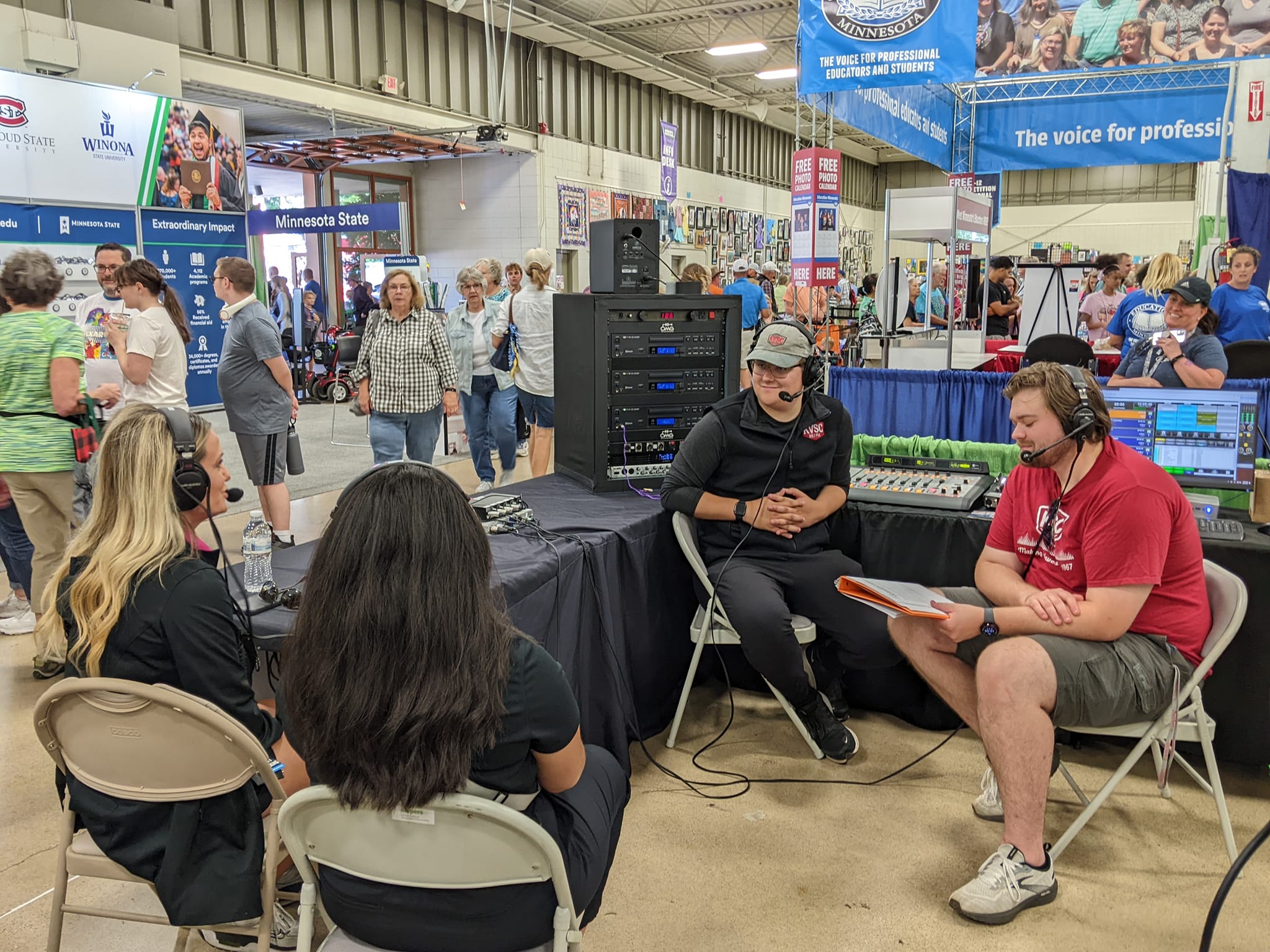 KVSC Broadcasts Live from the Minnesota State Fair - KVSC 88.1 FM