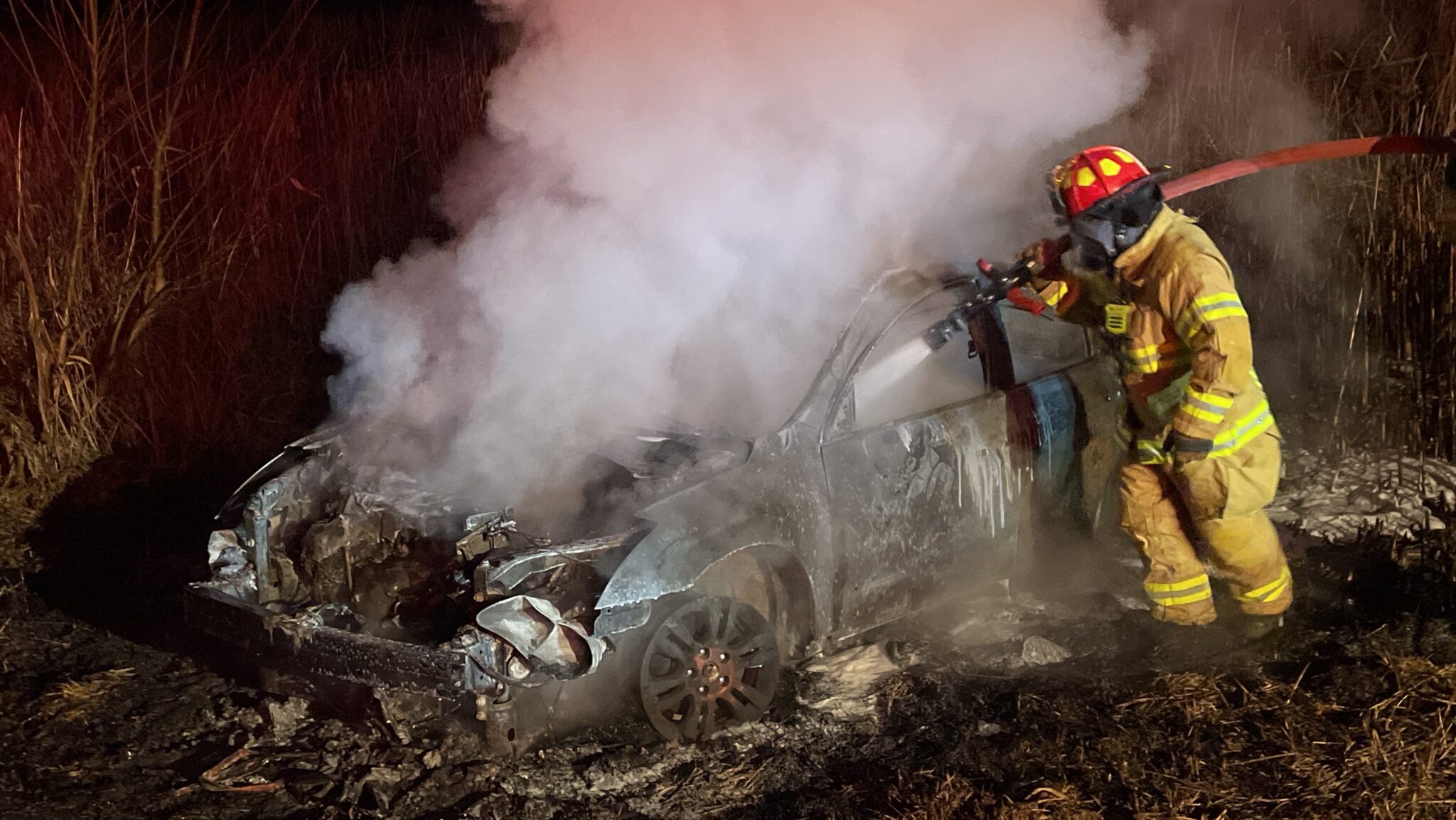 Brockway Township vehicle fire under investigation - KVSC 88.1 FM